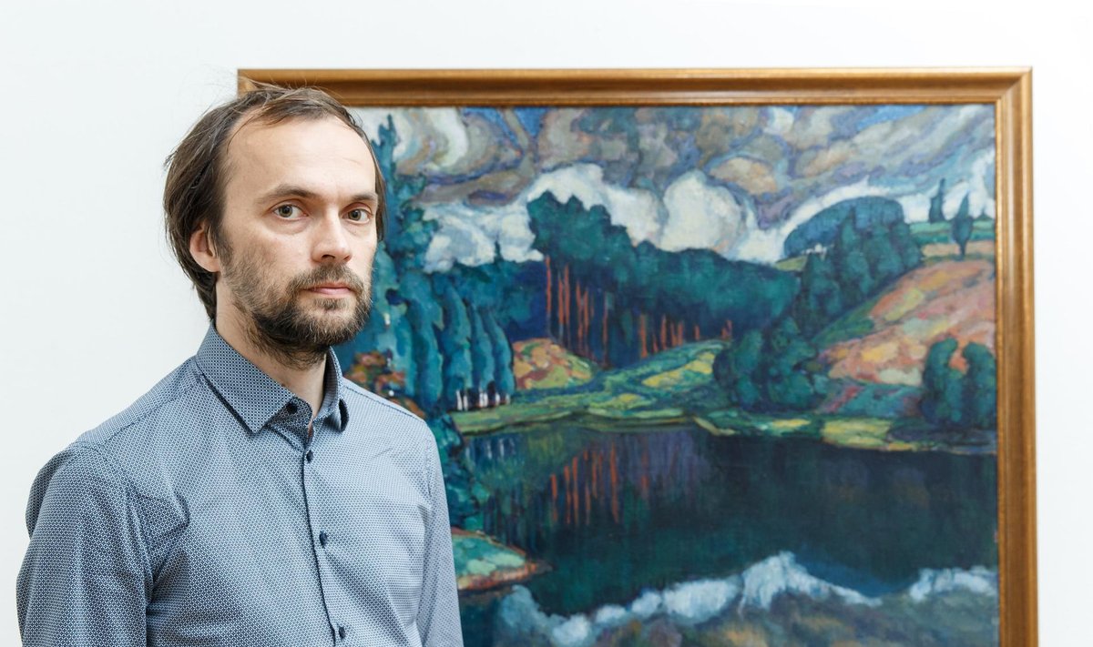 Eero Epneri kuraatorituur näitusel „Konrad Mägi. Seninägemata maalid ...