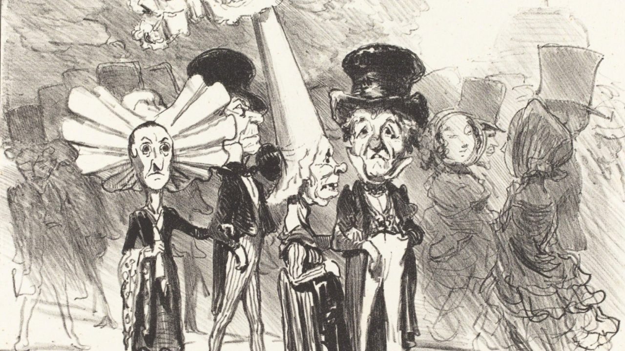Mikkel Museum shows the work of Honoré Daumier, the father of ...