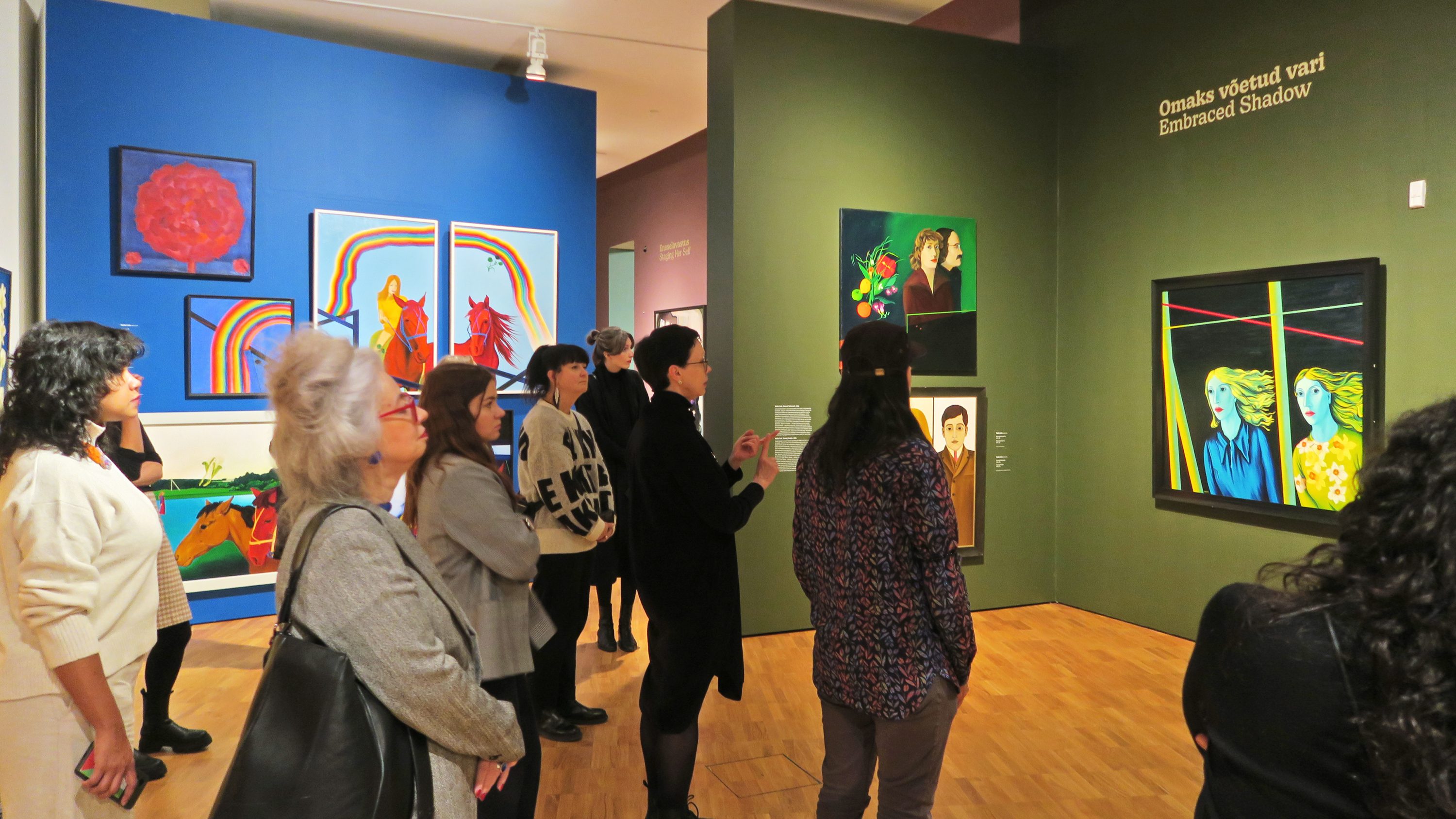 Soome kultuuriajakirjanikud külastasid Kumu - Eesti Kunstimuuseum