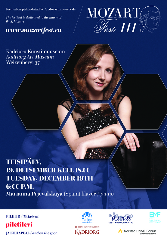 MozartFest: Marianna Prjevalskaja - Art Museum of Estonia