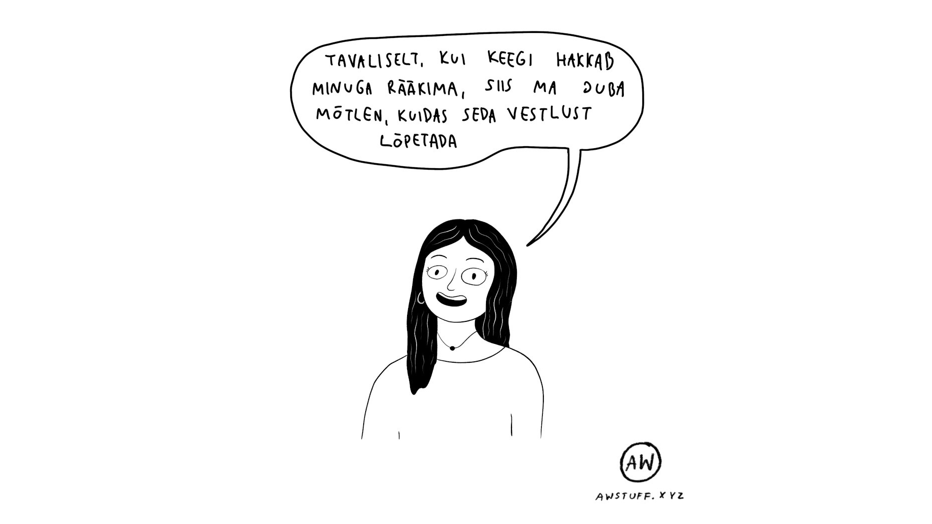 Naergem terviseks! Vestlus karikaturistidega AW stuff - Eesti Kunstimuuseum