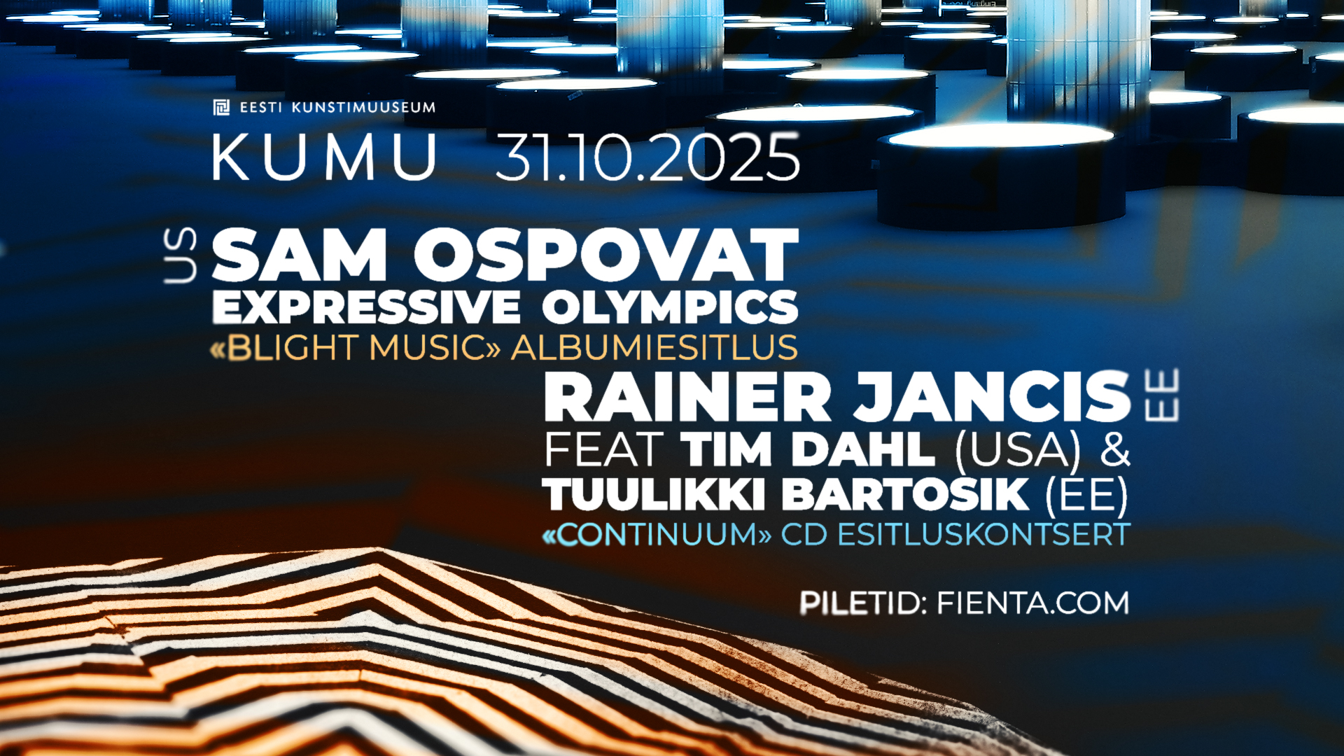 Sam Ospovat Expressive Olympics & Rainer Jancis KUMU Live - Eesti ...