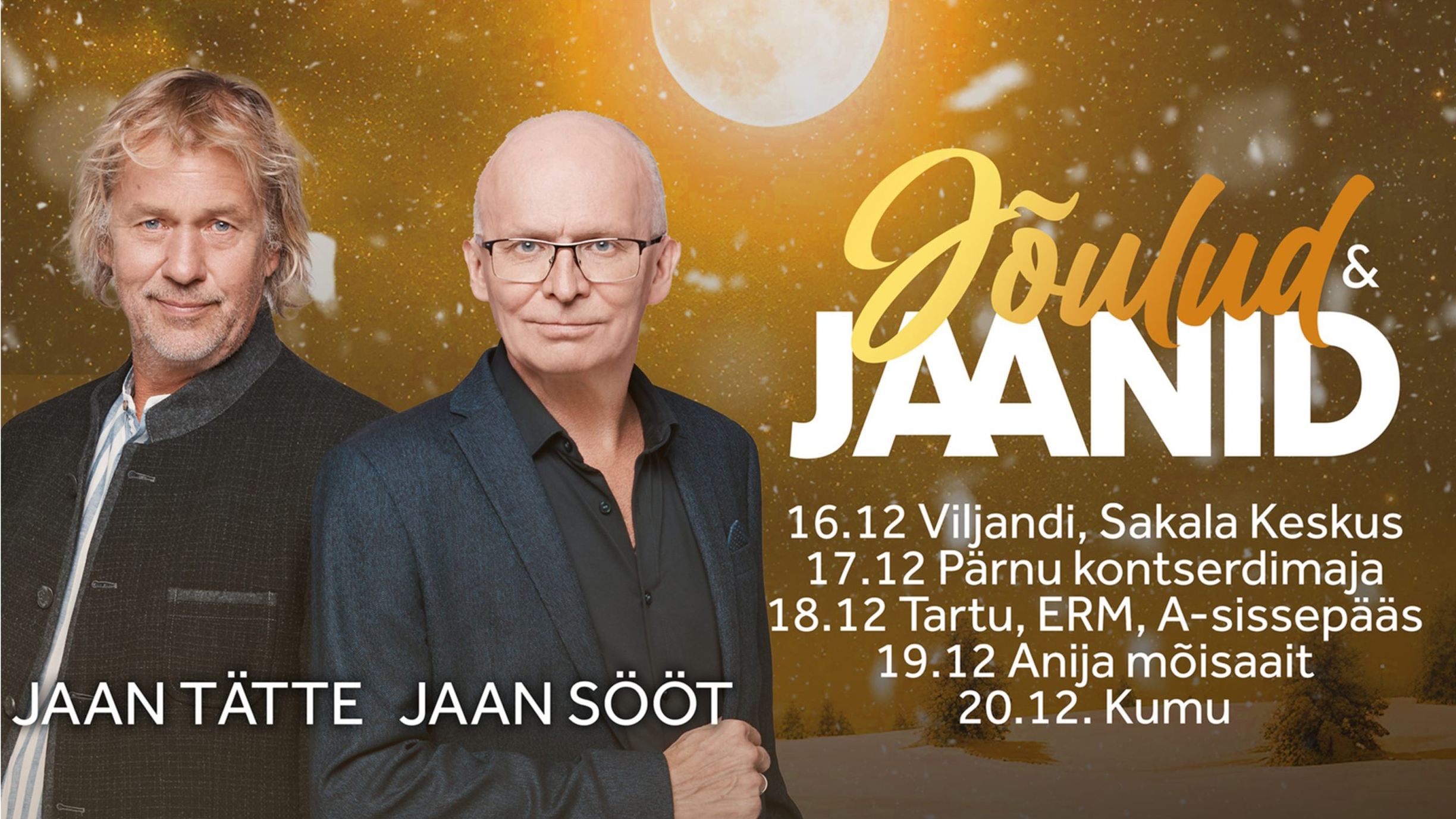 Jaan Tätte ja Jaan Sööt "Jaanid ja jõulud" - Välja müüdud - Eesti ...