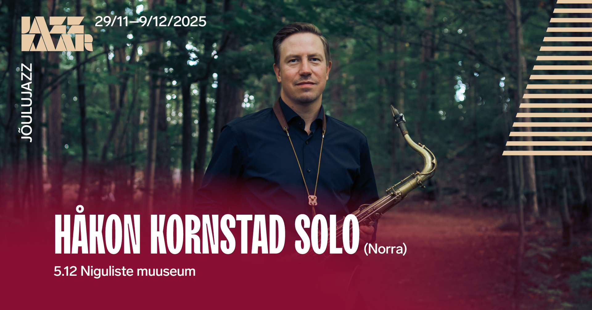 Christmas Jazz. Håkon Kornstad Solo (Norway) - Art Museum of Estonia