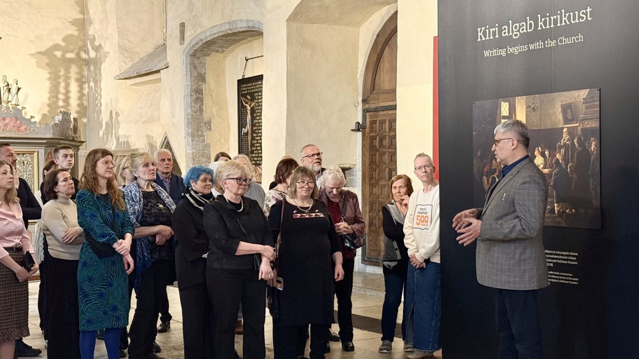 Näituse „Eesti raamat 500. Reliikviad“ finissage - Eesti Kunstimuuseum
